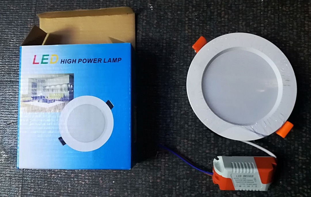 TRICOLOR LED High Power Lamp LED PIN LIGHT (Round), Furniture & Home ...