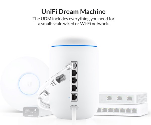 Ubiquiti UniFi Dream Machine UDM WiFi Router, Computers & Tech, Parts ...