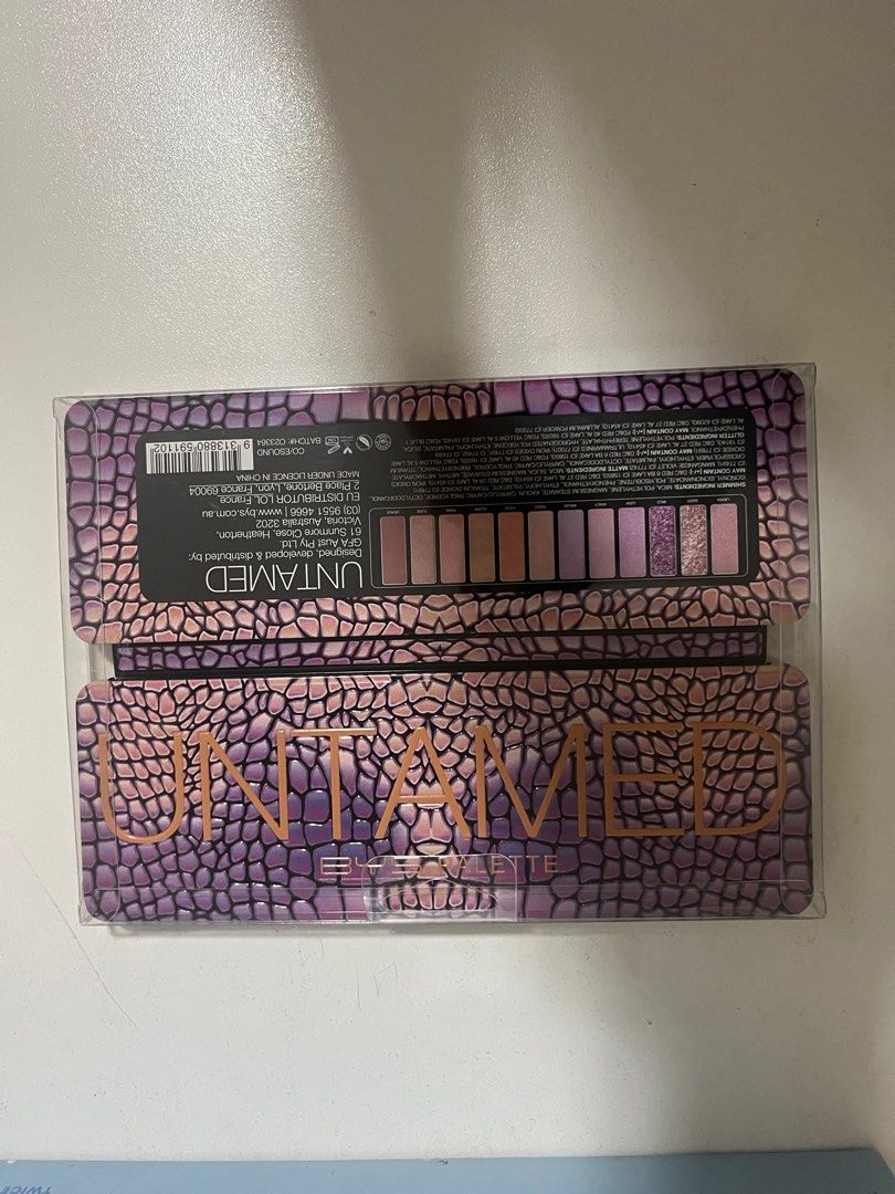 UNTAMED BYS PALETTE, Beauty & Personal Care, Face, Makeup on Carousell