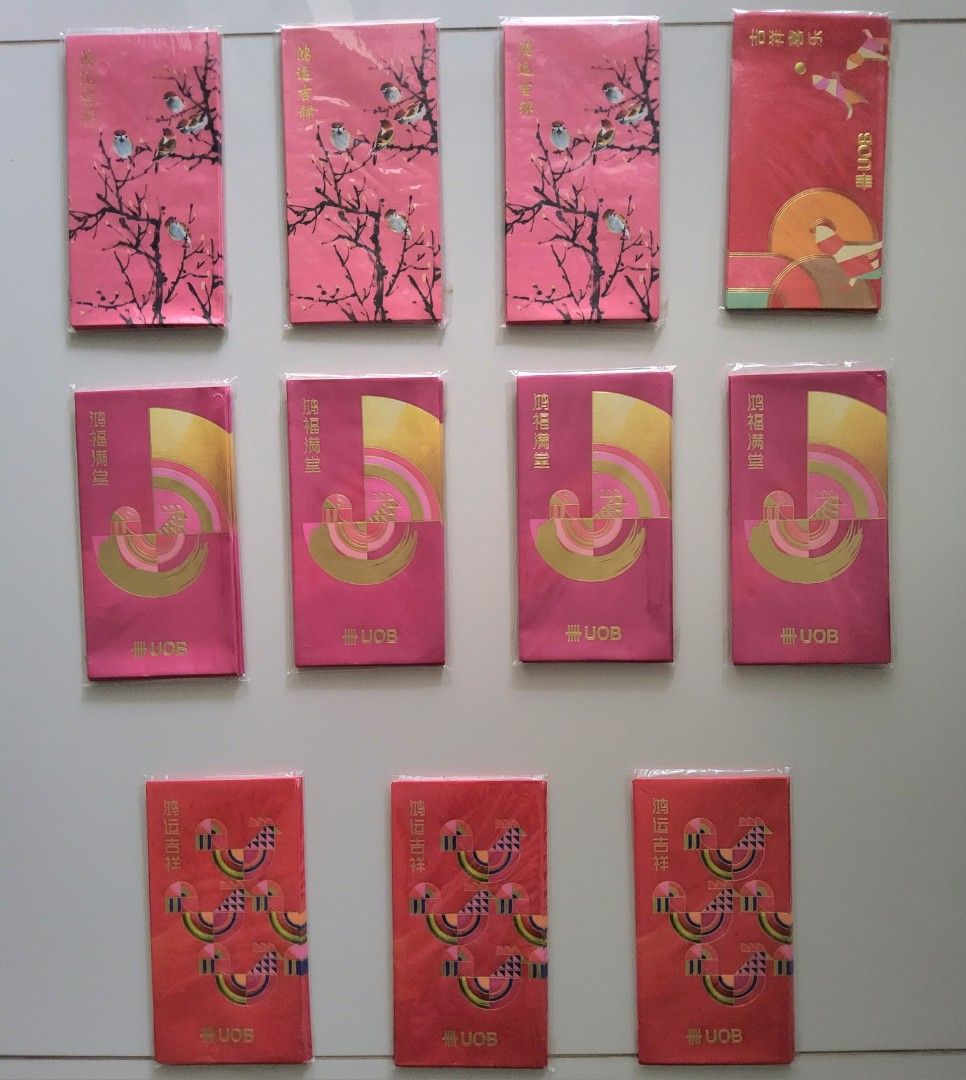 UOB Red Packets. Bundled Deal 11 Packets for $5, Everything Else on ...