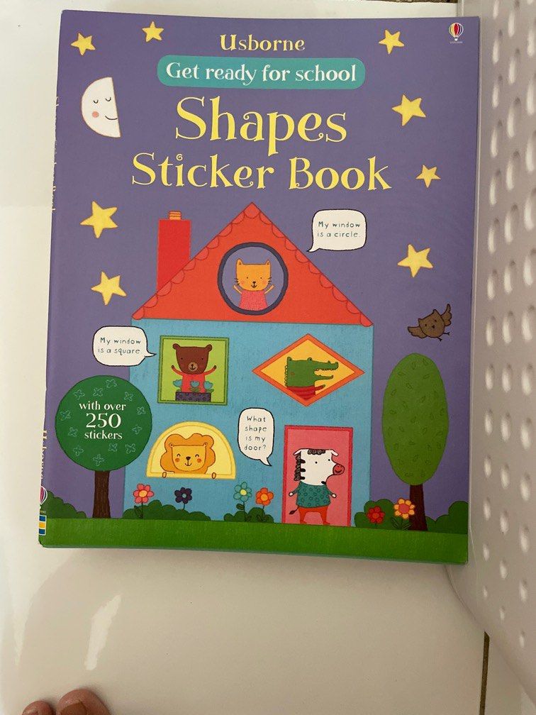 Usborne Sticker Book, Buku & Alat Tulis, Buku Anak-Anak di Carousell