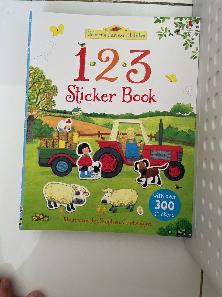 Usborne Sticker Book, Buku & Alat Tulis, Buku Anak-Anak di Carousell