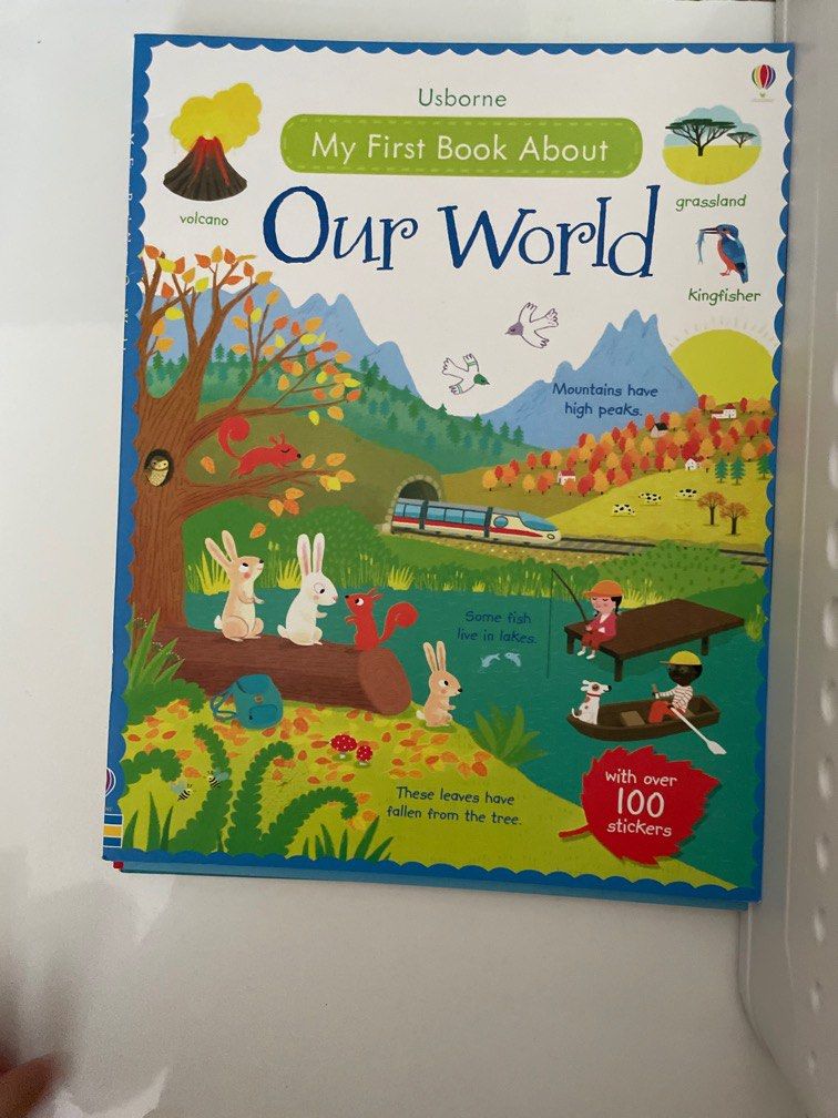 Usborne Sticker Book, Buku & Alat Tulis, Buku Anak-Anak di Carousell