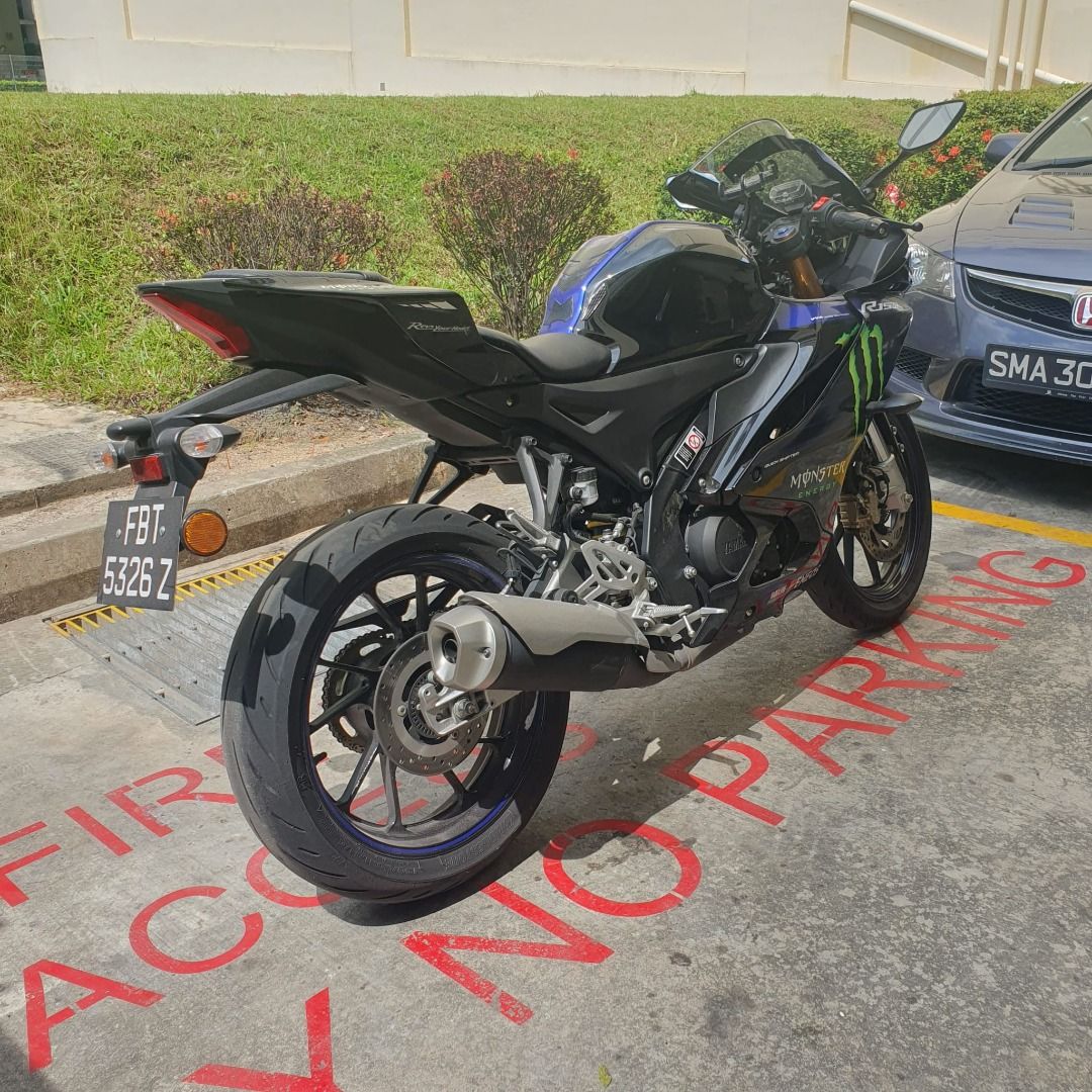 USED ALMOST NEW YAMAHA R15M R15V4 R15 V4 MONSTER ENERGY SPORTSBIKE ...