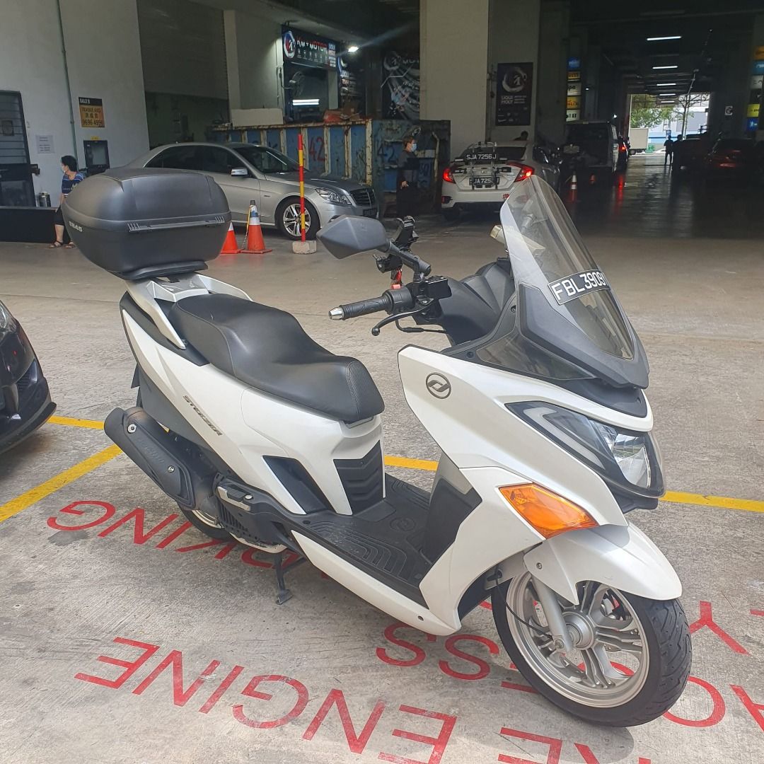USED DAELIM STEEZER 125 QL125 KEYLESS KOREAN MOTORCYCLE SCOOTER ...