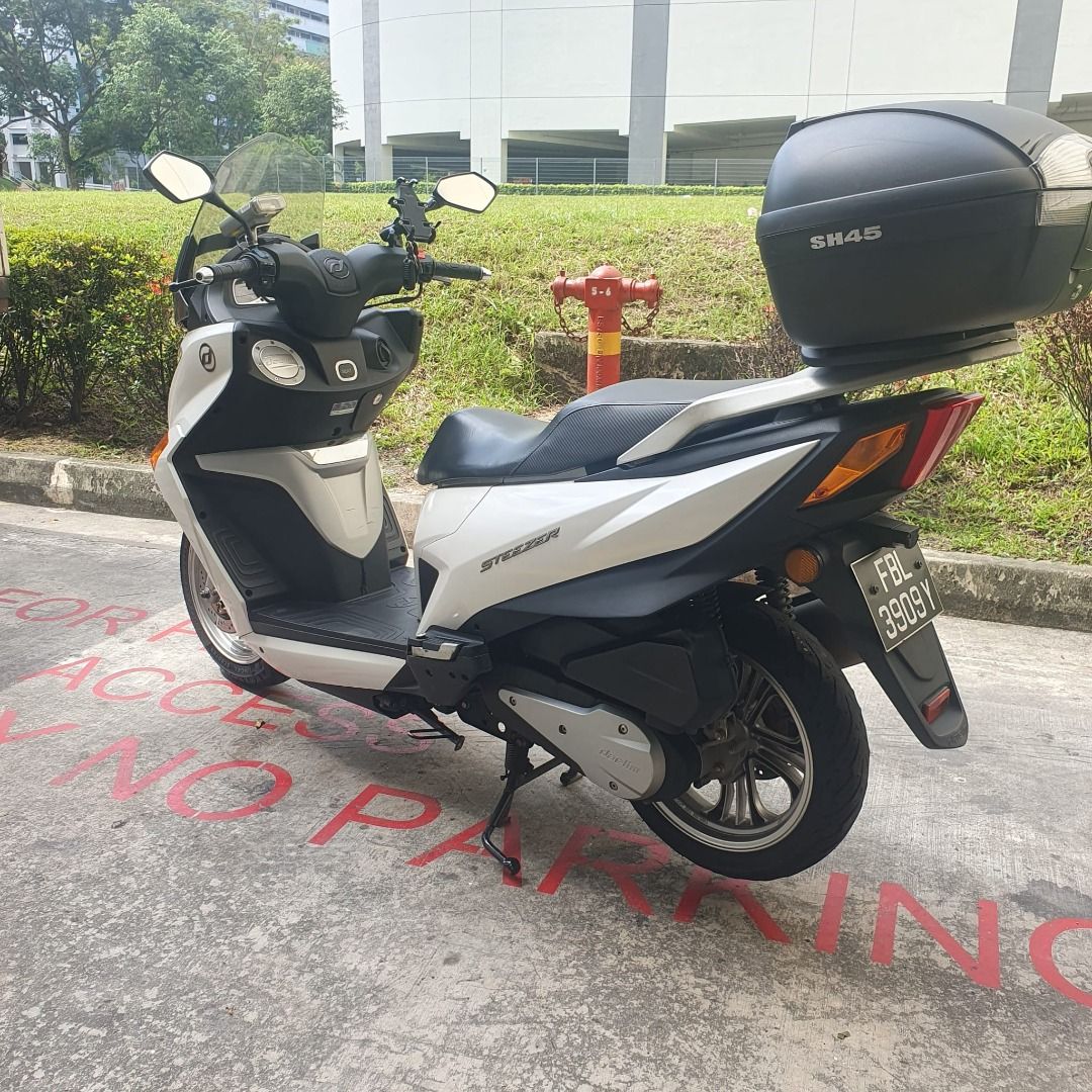 USED DAELIM STEEZER 125 QL125 KEYLESS KOREAN MOTORCYCLE SCOOTER ...