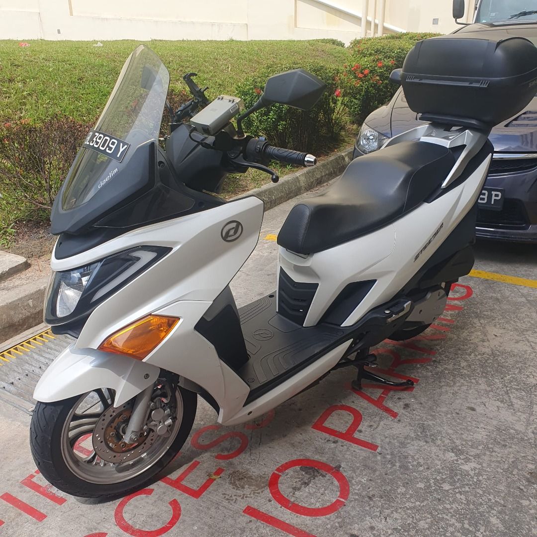 USED DAELIM STEEZER 125 QL125 KEYLESS KOREAN MOTORCYCLE SCOOTER ...