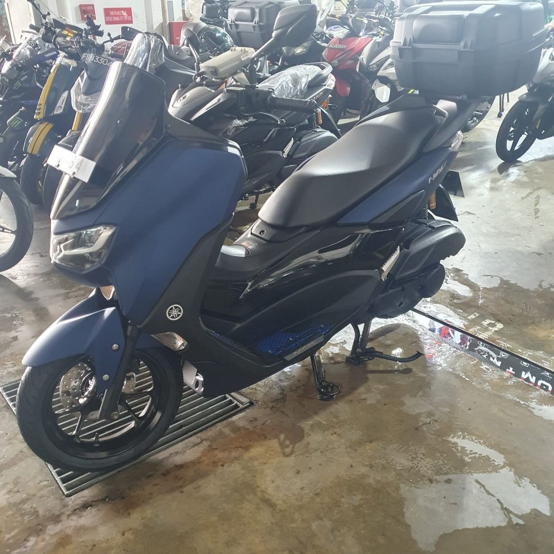 USED YAMAHA NMAX 155 V2 BLUE CORE VVA HLY MATIC AUTOMATIC SCOOTER MOTOR ...