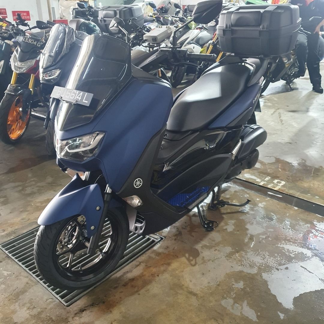 USED YAMAHA NMAX 155 V2 BLUE CORE VVA HLY MATIC AUTOMATIC SCOOTER MOTOR ...