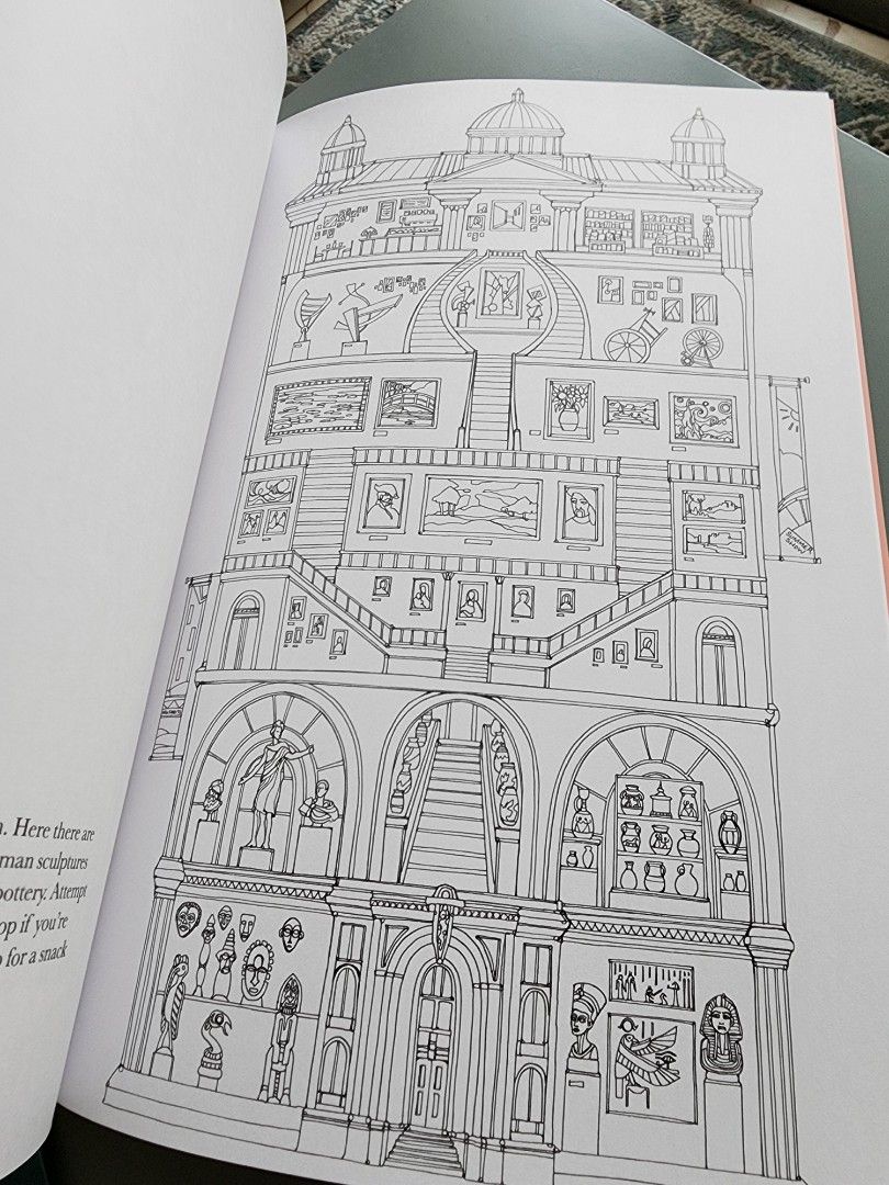 Vertical Worlds Coloring Book, Hobbies & Toys, Books & Magazines ...