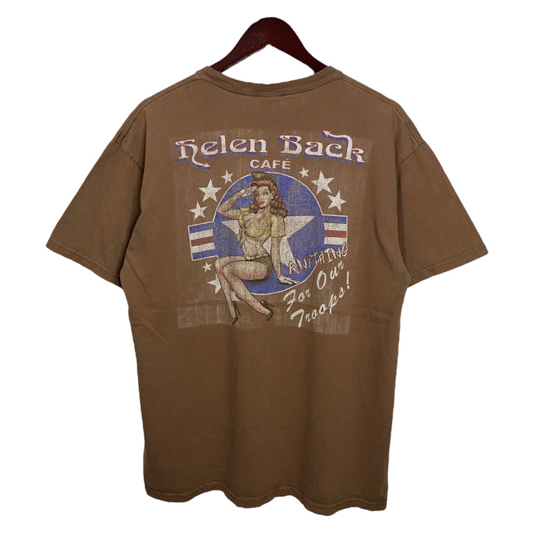 Vintage 1990s Helen Back Cafe Tee, Men's Fashion, Tops & Sets, Tshirts ...