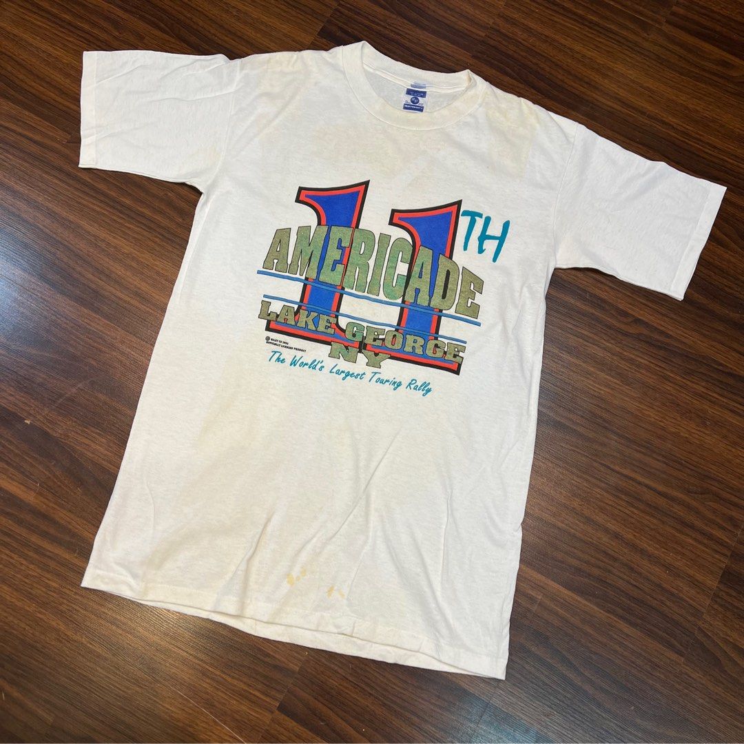 Vintage 90s Lake George Tee, Men's Fashion, Tops & Sets, Tshirts & Polo ...