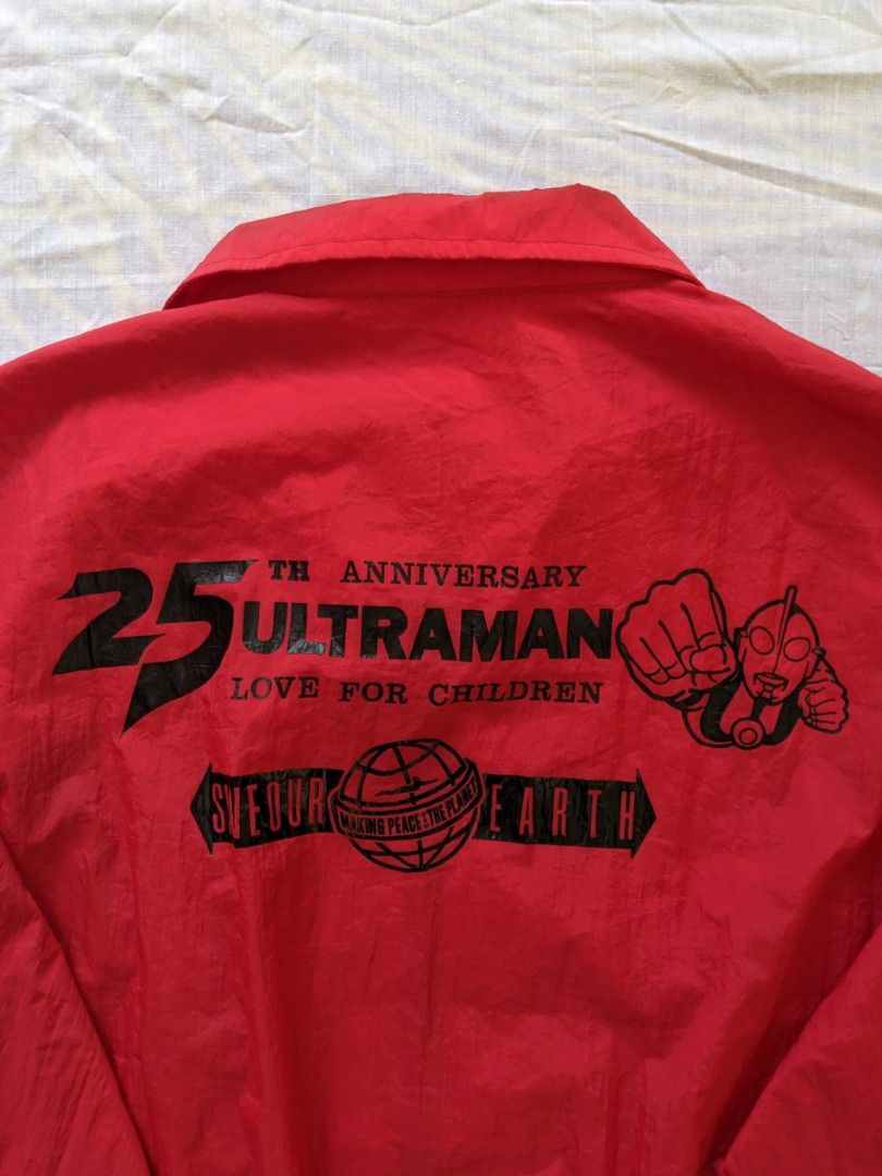 Vintage Ultraman Windbreaker, Men's Fashion, Coats, Jackets and ...