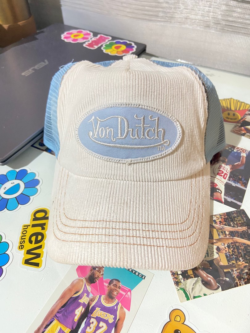 Von dutch corduroy trucker cup, Men's Fashion, Watches & Accessories ...