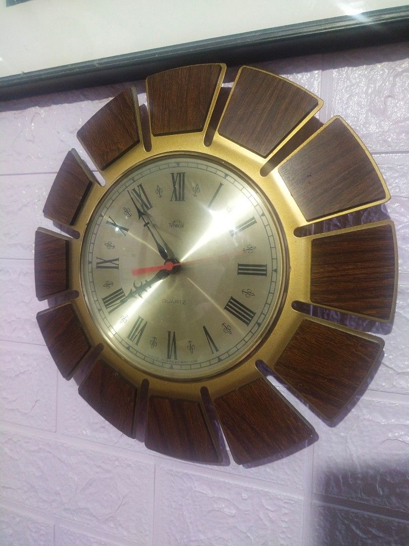 wall clock G Britain, Furniture & Home Living, Home Decor, Clocks on ...