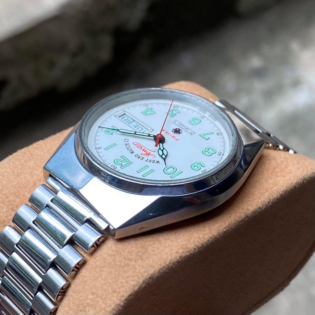 West End Watch Co. Lowan Prima Swiss Made Wristwatch, Men's Fashion ...