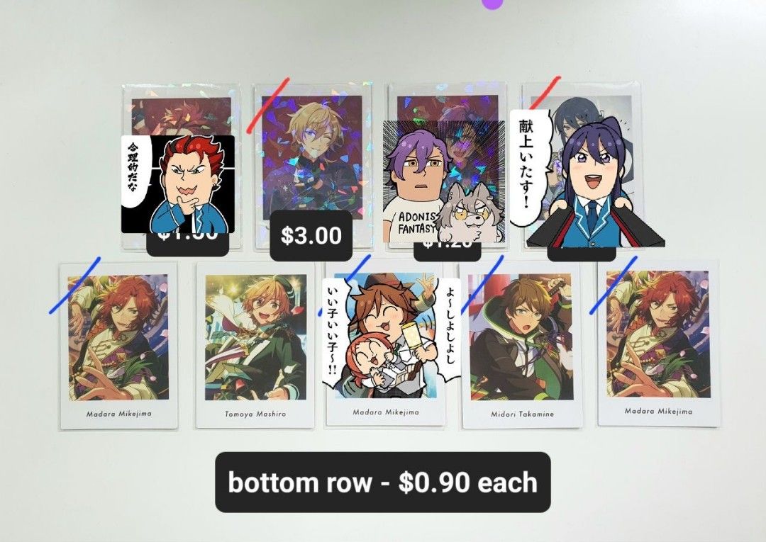 wts ensemble stars enstars pasha/pashot/anniversary/tokuten, Hobbies ...