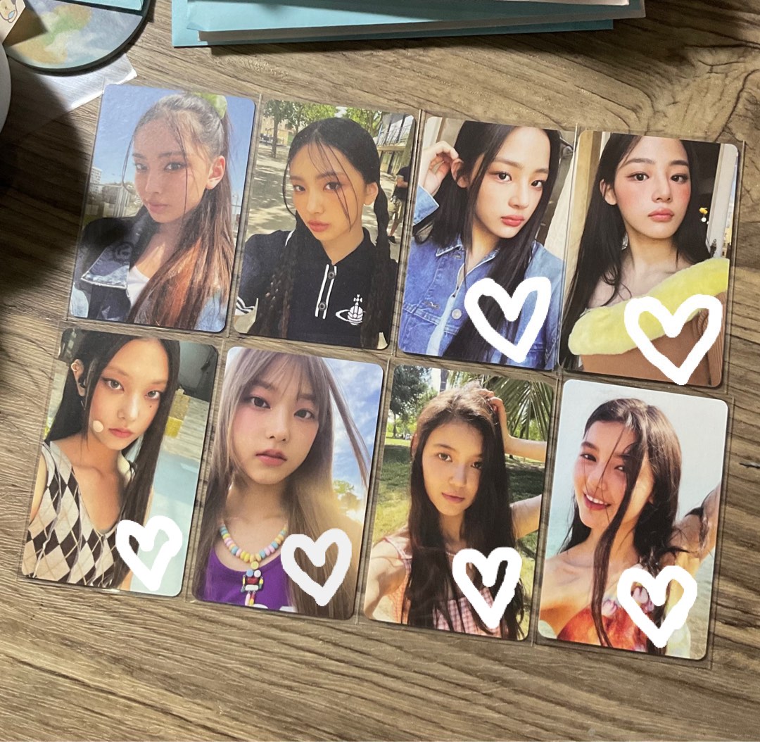 wts newjeans weverse pcs hyein danielle minji haerin, Hobbies & Toys, Memorabilia & Collectibles ...