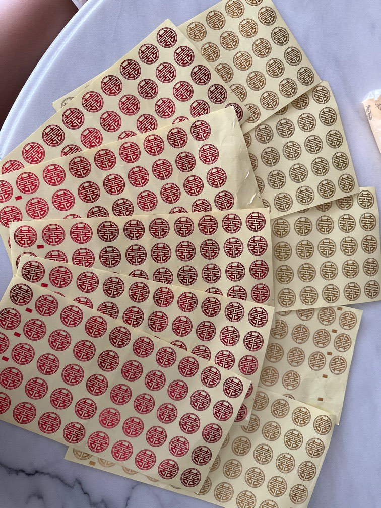 Xi Sticker 10 sheets, Hobbies & Toys, Stationery & Craft, Art & Prints ...