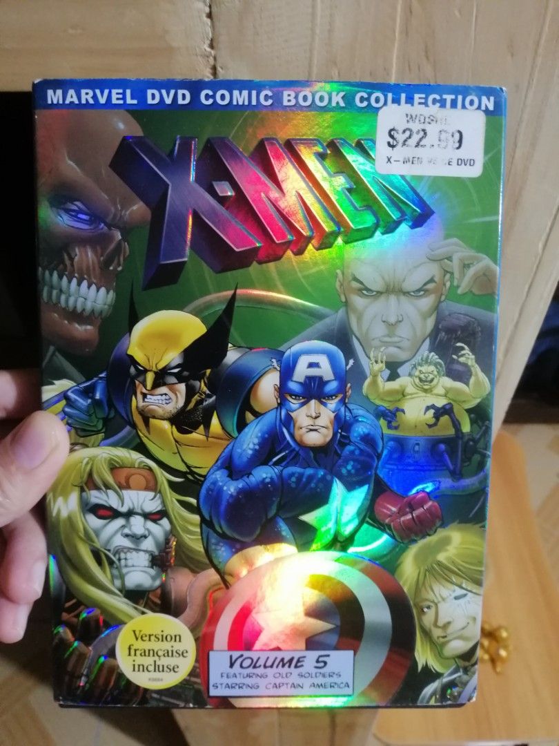 X-men Volume 5 MARVEL DVD COMIC BOOK COLLECTION, Hobbies & Toys, Music ...