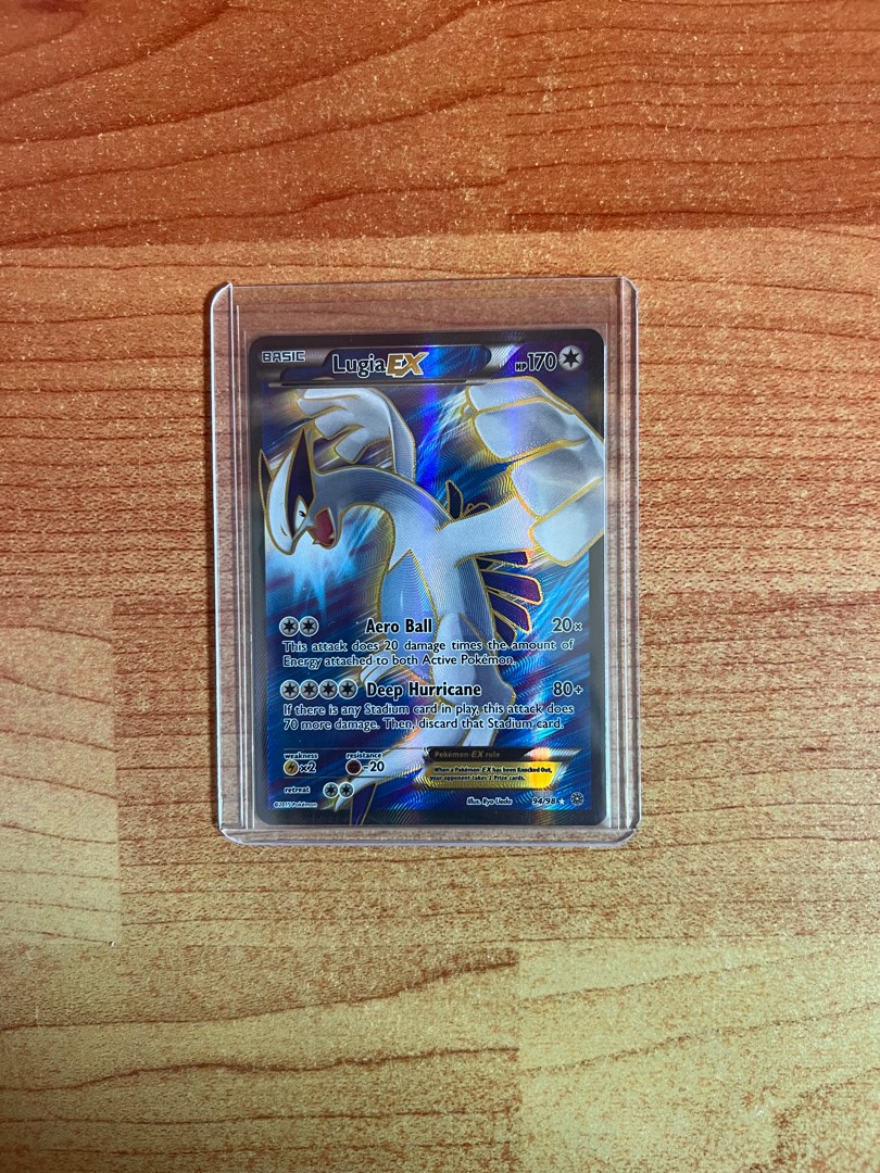 XY: Ancient Origins Lugia EX 94/98 Full Art Ultra Rare - Pokémon TCG AO ...