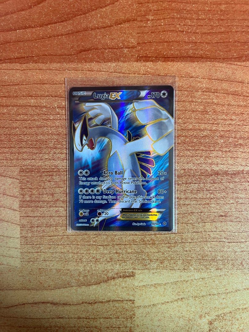 XY: Ancient Origins Lugia EX 94/98 Full Art Ultra Rare - Pokémon TCG AO ...