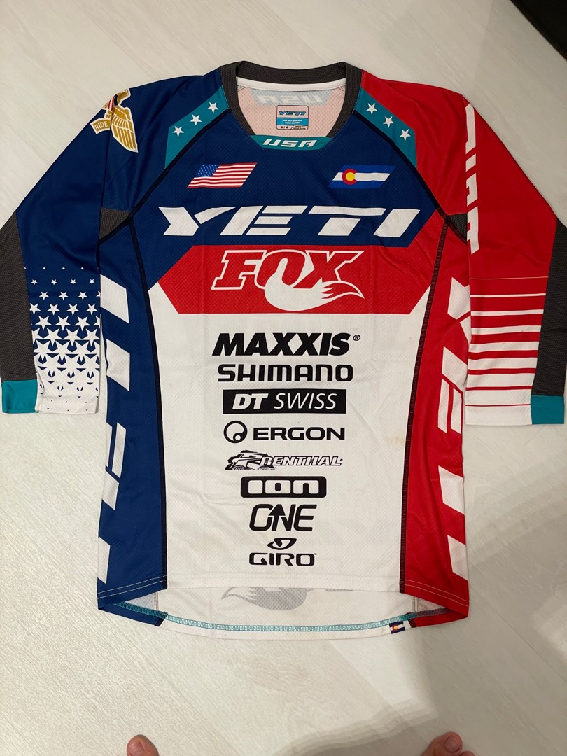 Yeti Team Jersey, Sports Equipment, Bicycles & Parts, Parts ...