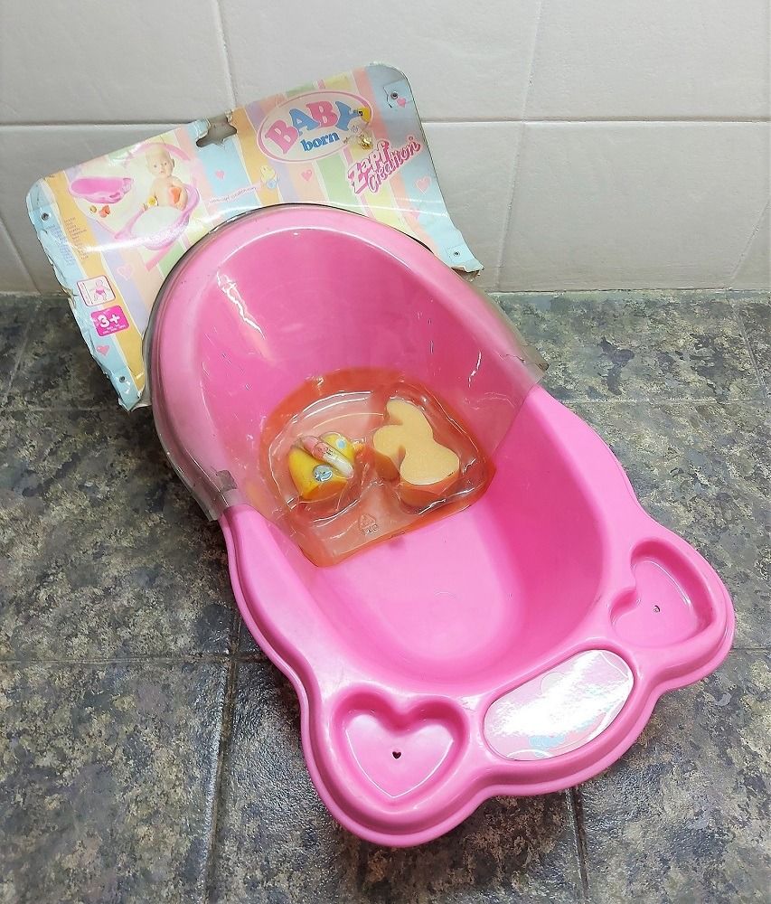 ZAPF Creations BABY BORN WASH TUB Playset, Hobbies & Toys, Toys & Games ...