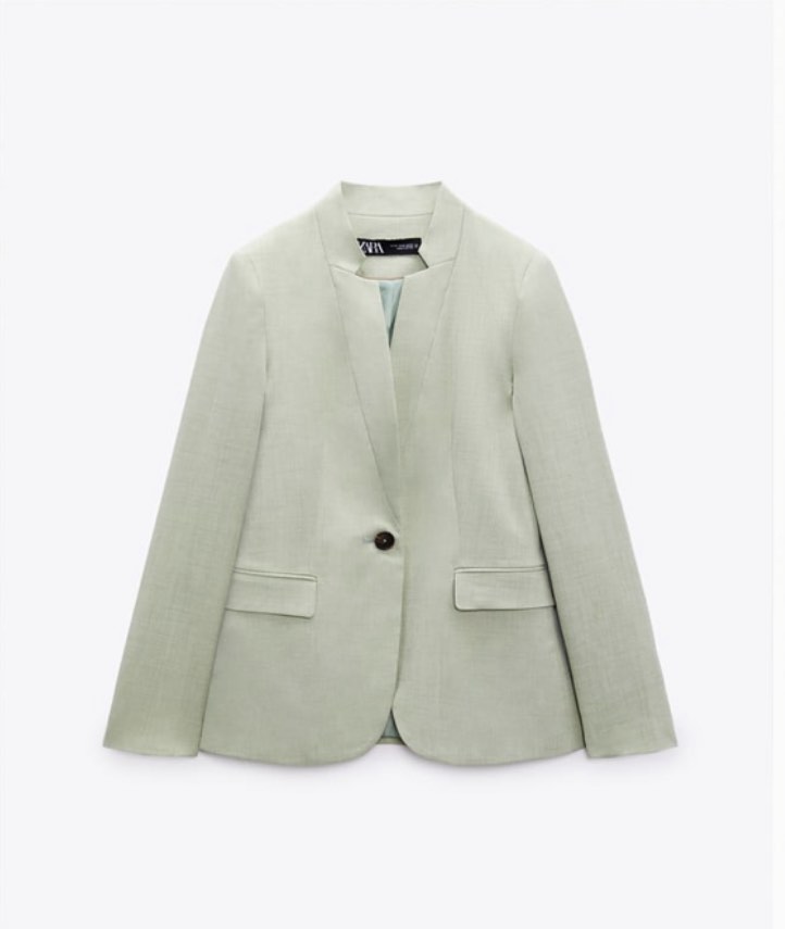 Zara Basic Blazer, Women's Fashion, Coats, Jackets and Outerwear on ...