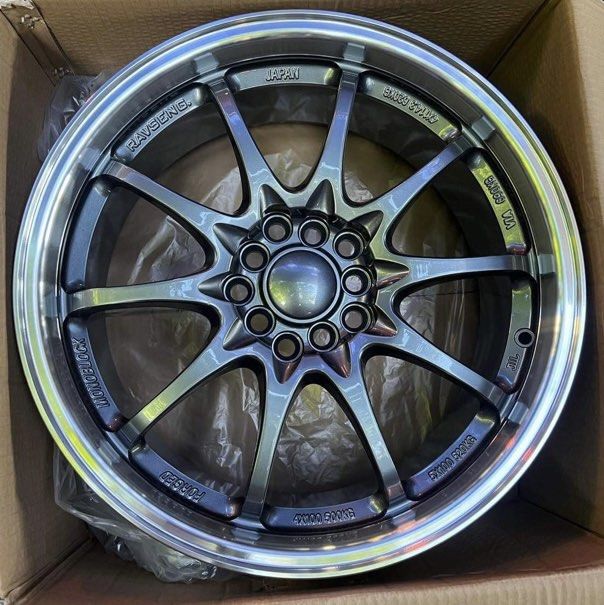 17” CE28 Gunmetal code 136 mags 5Holes pcd 100-114 Bnew Thailand made ...