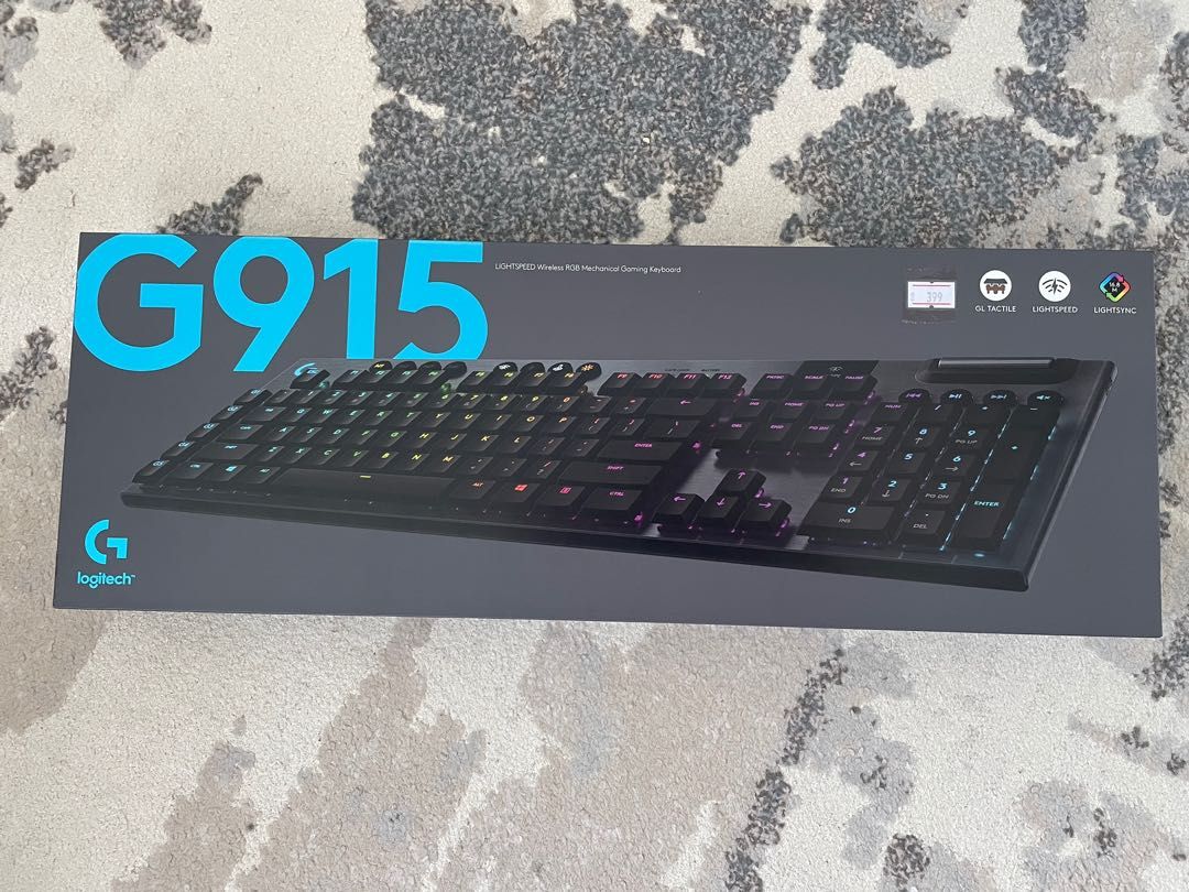 1 Day Old Logitech G915 Keyboard, Computers & Tech, Parts & Accessories ...