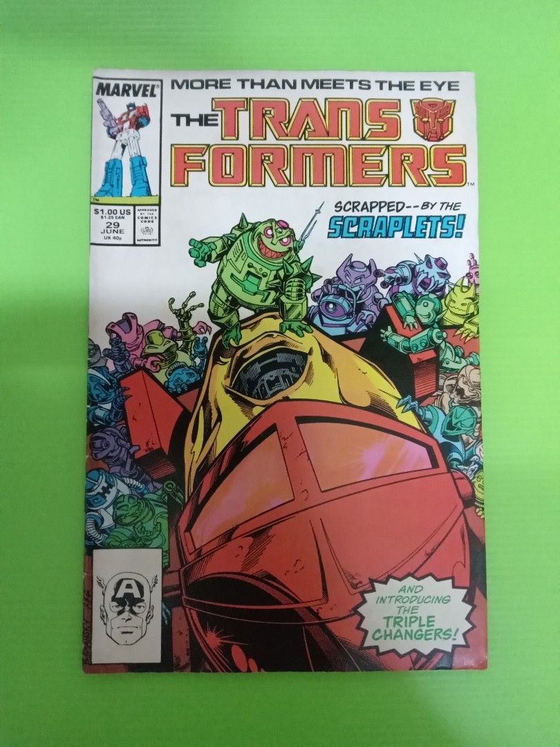 1st team app Triple Chargers ( Decepticons ) The Transformers #29 ( Bob ...