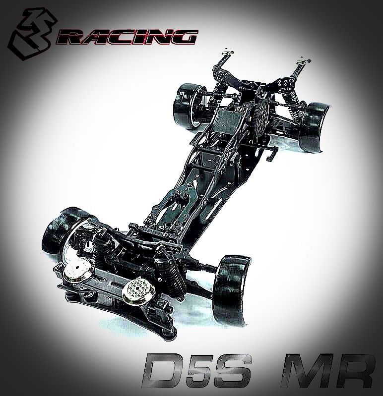 (Instocks) 3RACING Sakura D5S MR KIT 1/10 Remote Control Super Rear ...