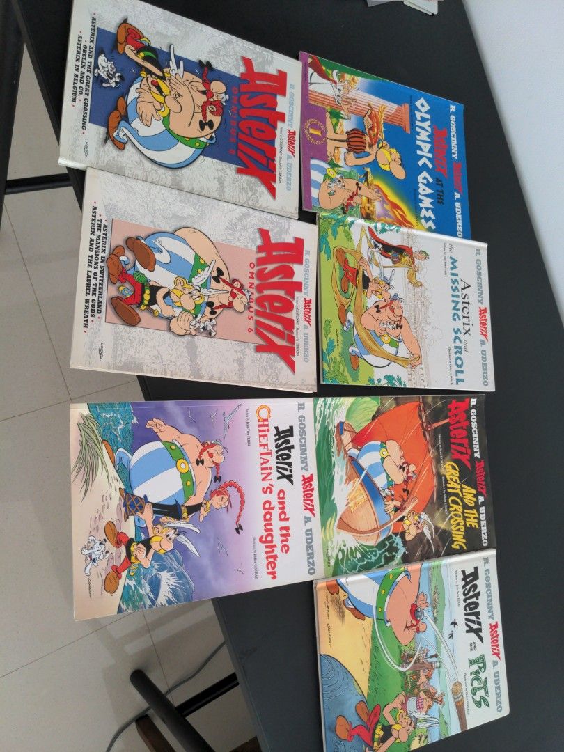 7 Asterix the Gaul graphic novels, Hobbies & Toys, Books & Magazines ...