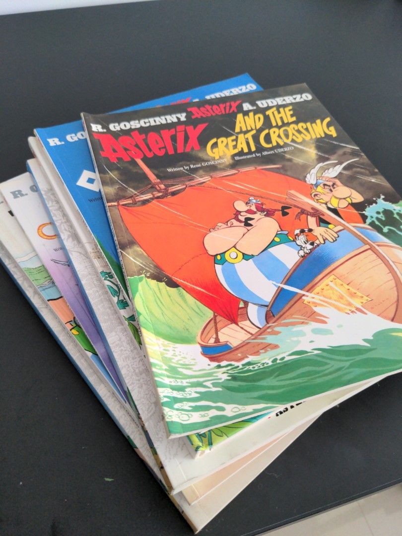 7 Asterix the Gaul graphic novels, Hobbies & Toys, Books & Magazines ...