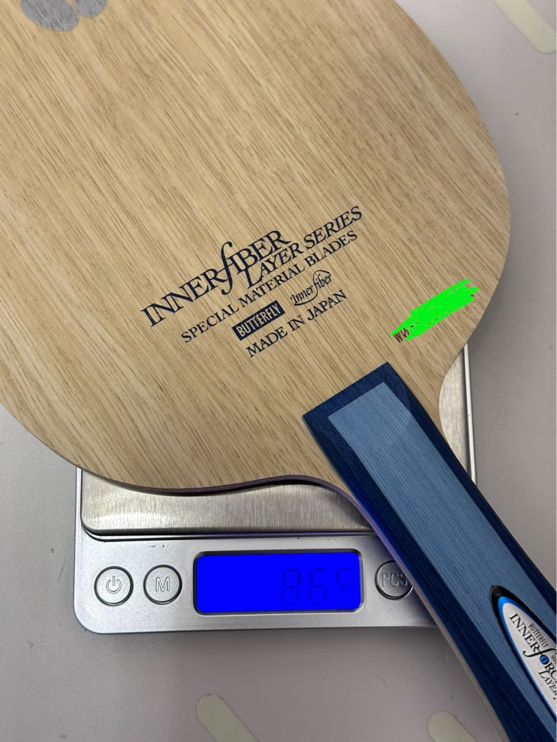 全新 Butterfly innerforce alc 乒乓球拍, 運動產品, 運動與體育, 運動與體育 - 球拍和球類運動 - Carousell