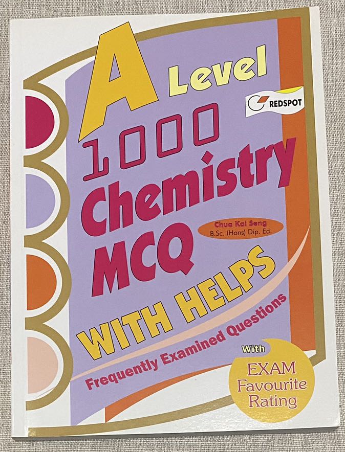 A level 1000 chemistry MCQ with helps by redspot, Hobbies & Toys, Books ...