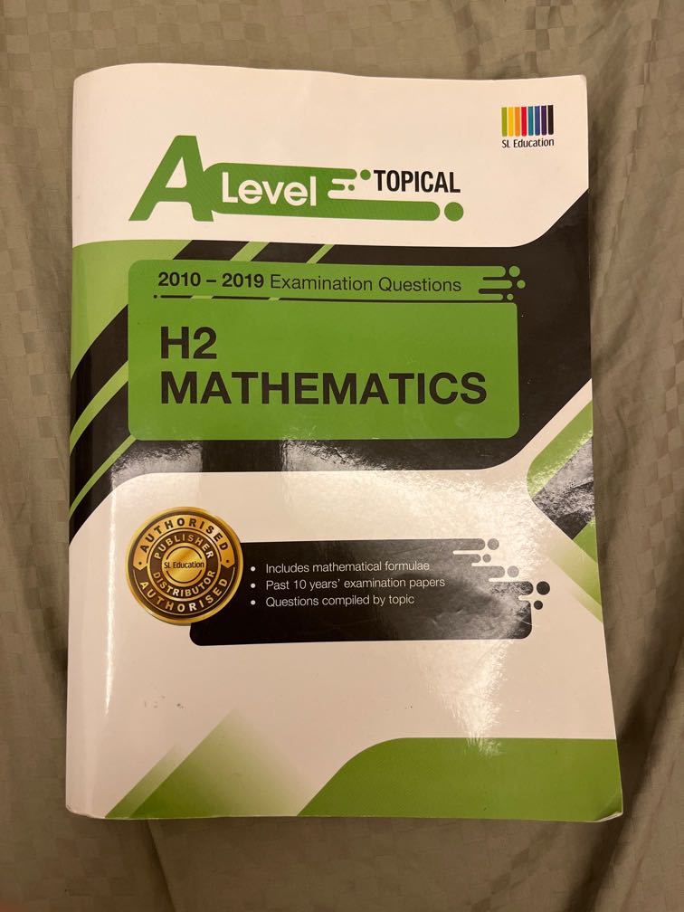 A level h2 math topical tys, Hobbies & Toys, Books & Magazines ...