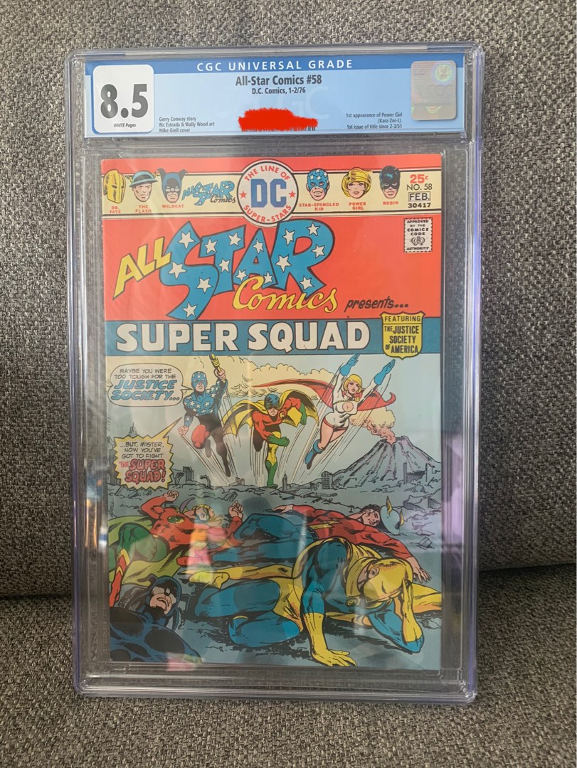 All Star Comics #58 -> DC KEY, Hobbies & Toys, Books & Magazines ...