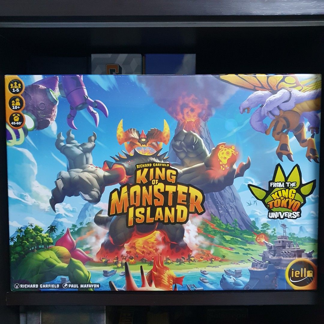 All-New King of Monster Island Board Game (King of Tokyo Co-op ...