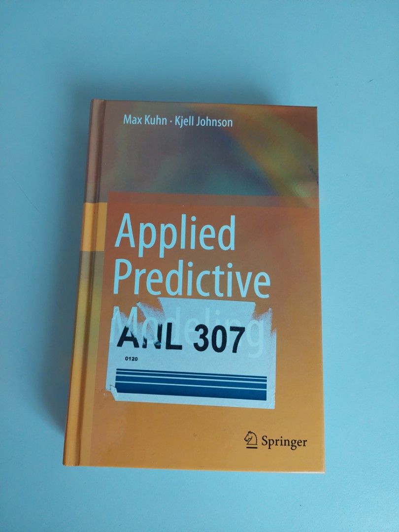 Applied Predictive Modelling Hobbies And Toys Books And Magazines Textbooks On Carousell