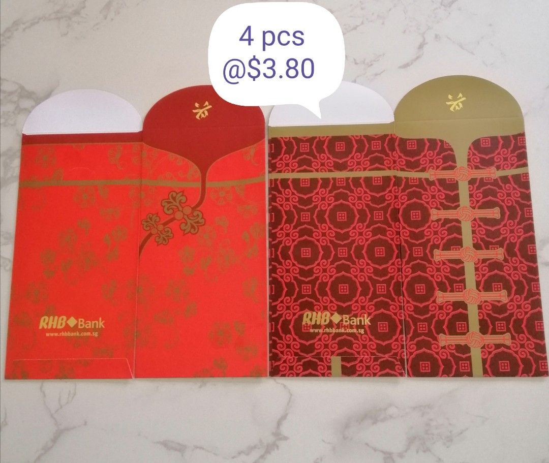 Assorted Red packet /Ang Pow /Hong bao, Hobbies & Toys, Stationery ...