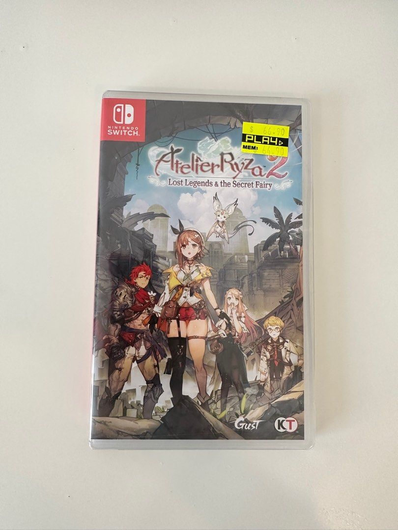 Atelier Ryza 2 Lost Legends & the Secret Fairy Nintendo Switch game ...