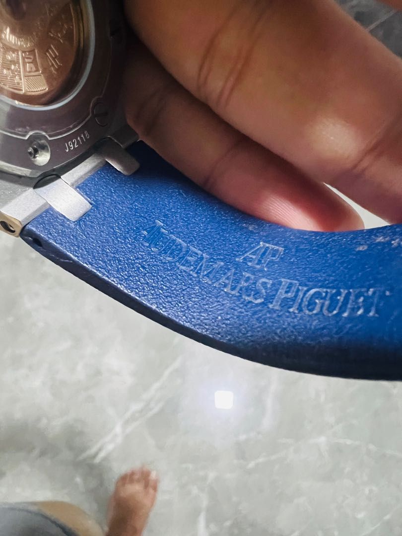 Audemars Piguet Offshore Blue Dial Watch, Luxury, Watches on Carousell