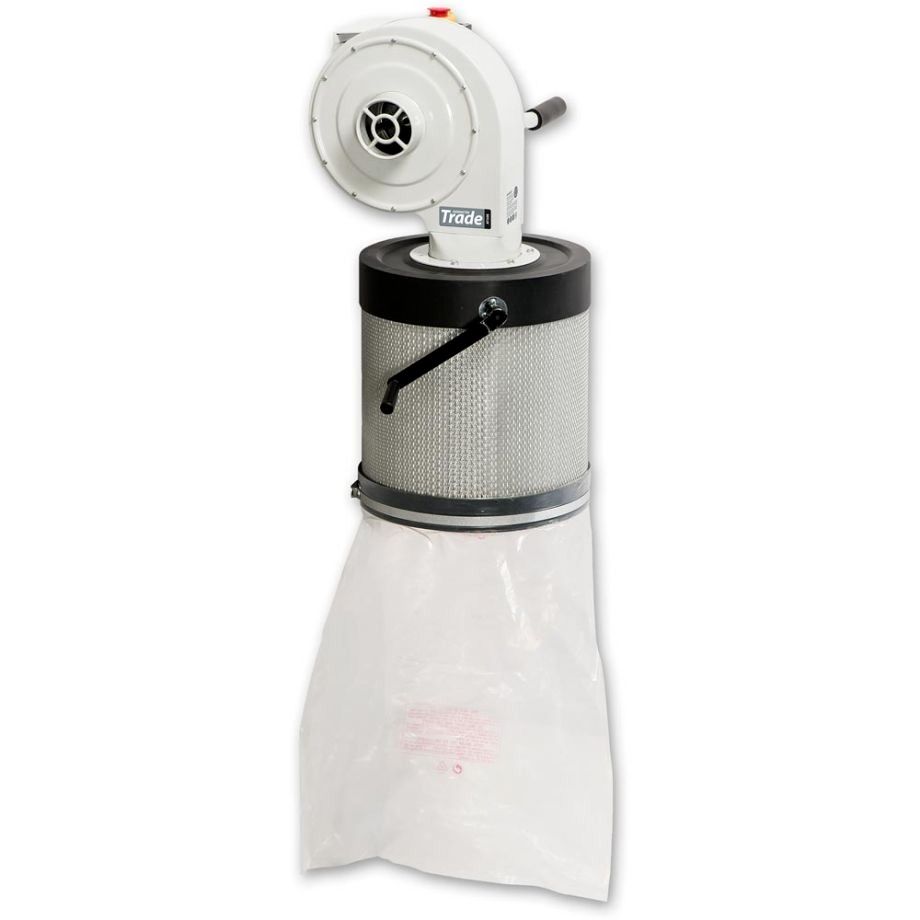Axminster Trade AT50E 1HP Woodworking Dust Extractor Collector Vacuum ...
