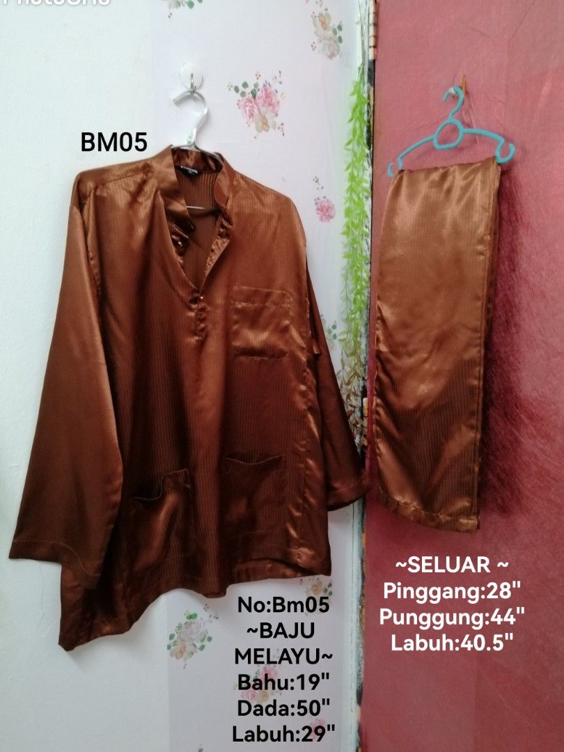 Baju melayu bundle /terpakai, Men's Fashion, Muslim Wear, Baju Melayu ...