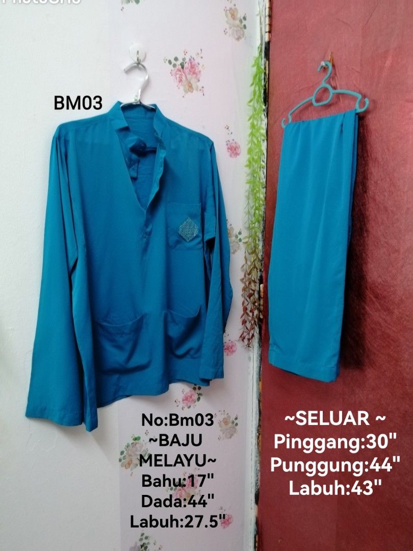 Baju melayu bundle /terpakai, Men's Fashion, Muslim Wear, Baju Melayu ...