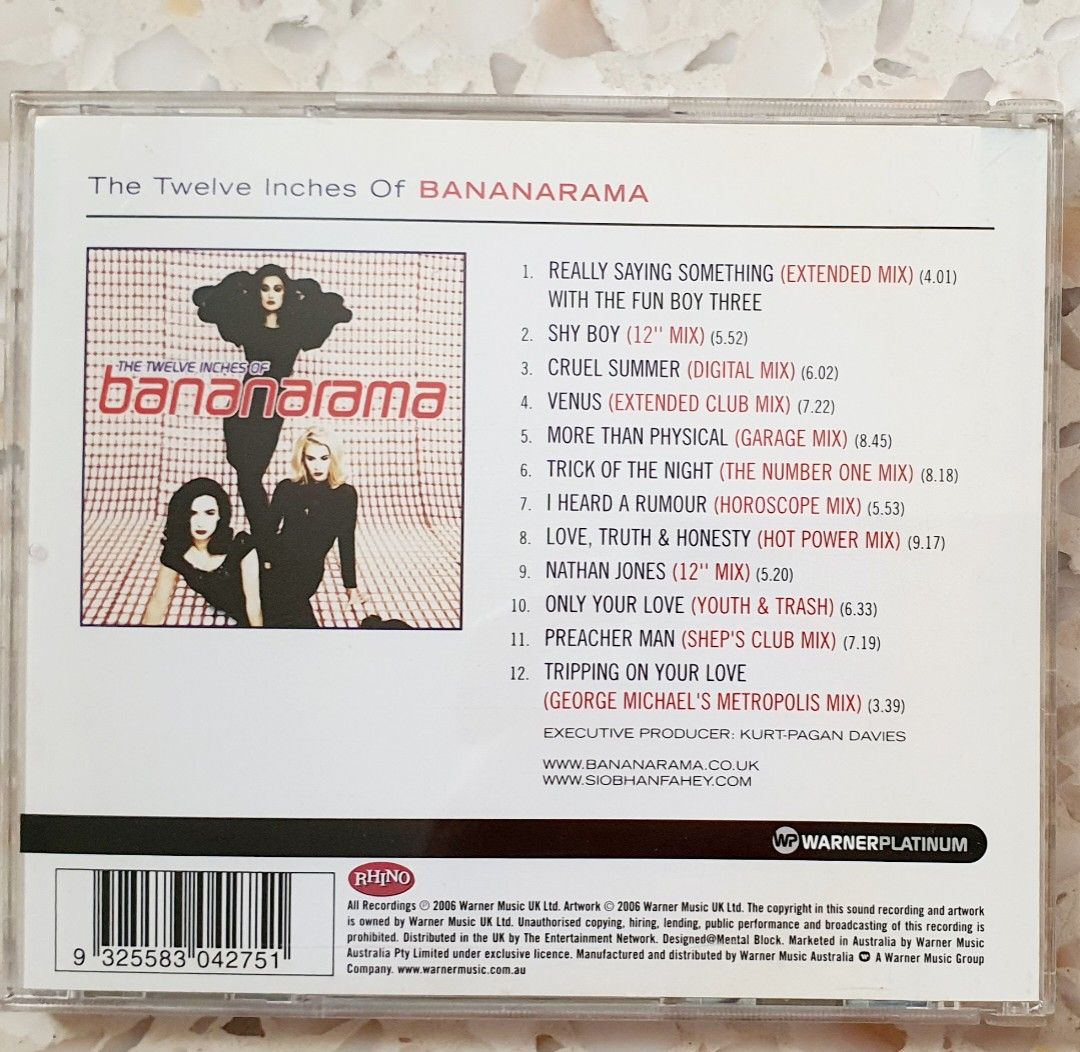 Bananarama : (True Confessions, WOW, Pop Life, Please Yourself Special ...