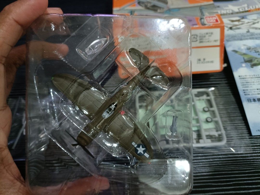 Bandai Wing Club P-47D Airplane, Hobbies & Toys, Toys & Games on Carousell