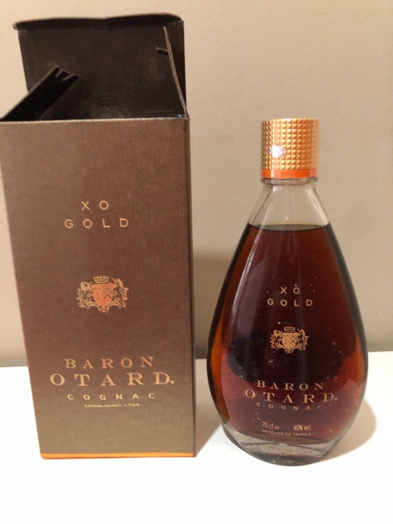 Baron Otard Cognac XO Gold, Food & Drinks, Alcoholic Beverages on Carousell